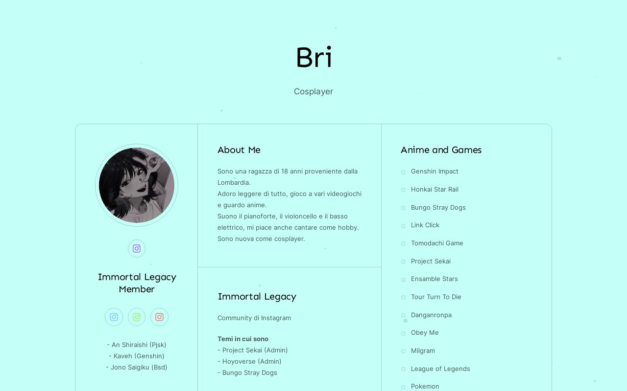 Bri Card